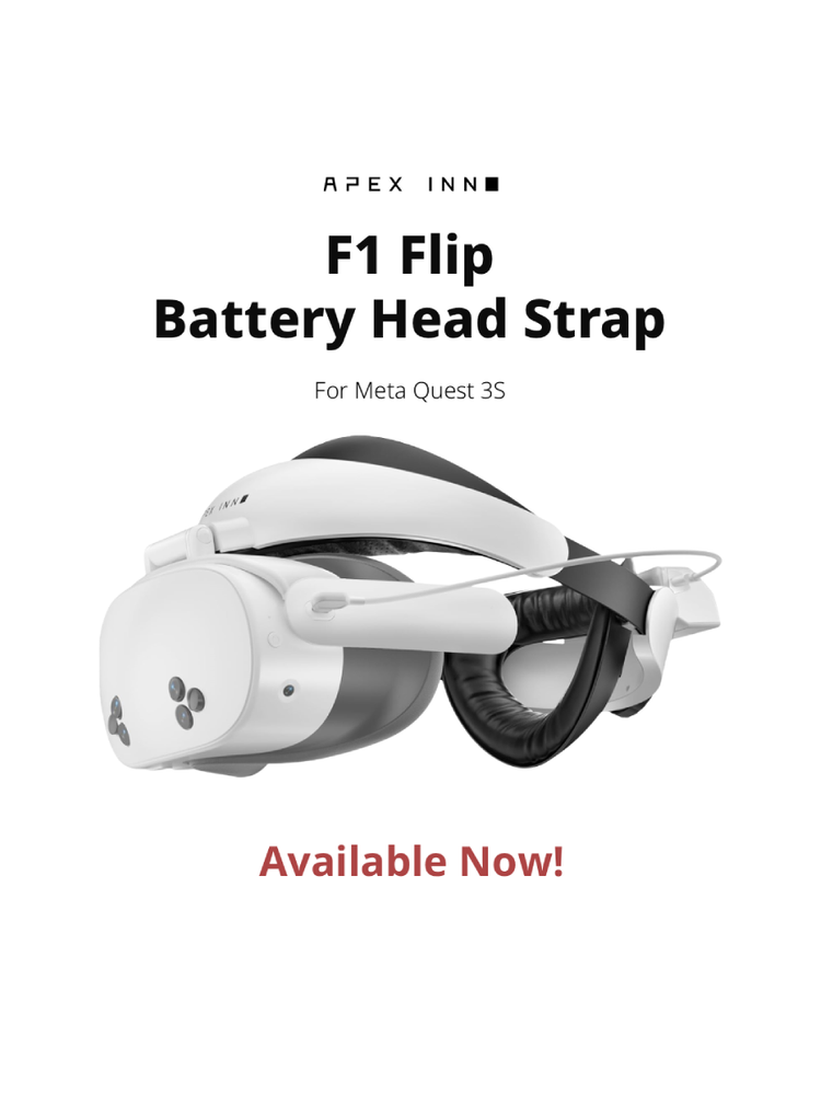 APEXINNO F1 Flip Battery Head Strap